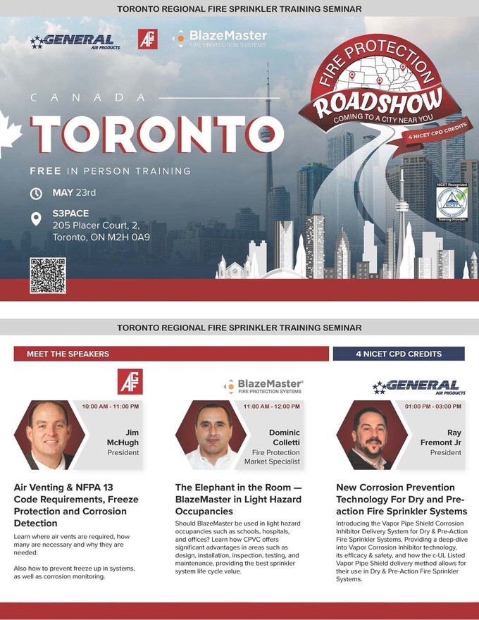 Fire Protection Roadshow Fire Protection Roadshow